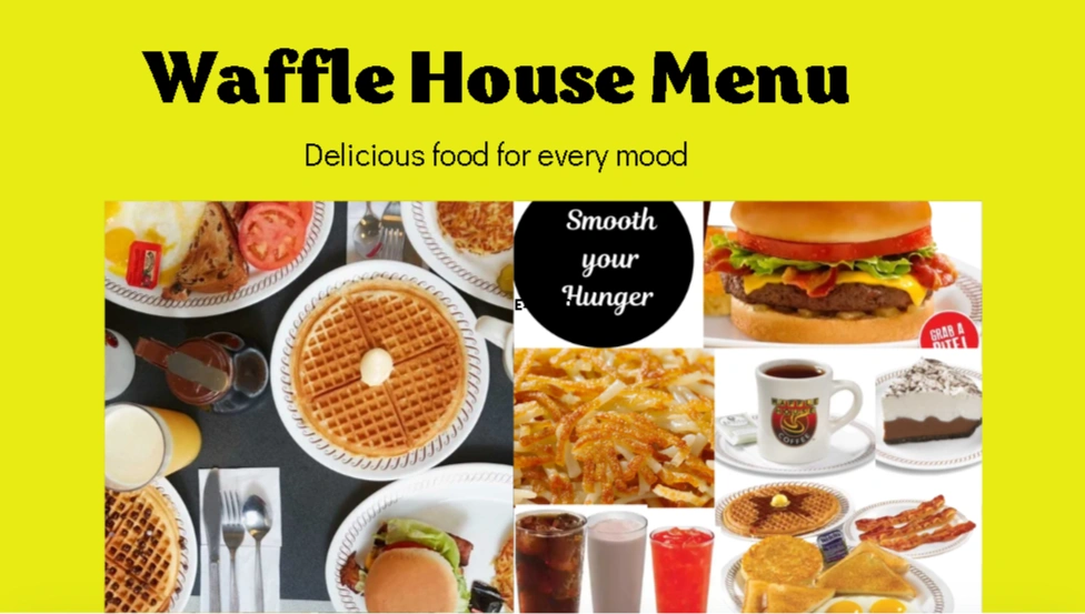 Explore the Waffle House Menu 2025- Breakfast, Lunch & More